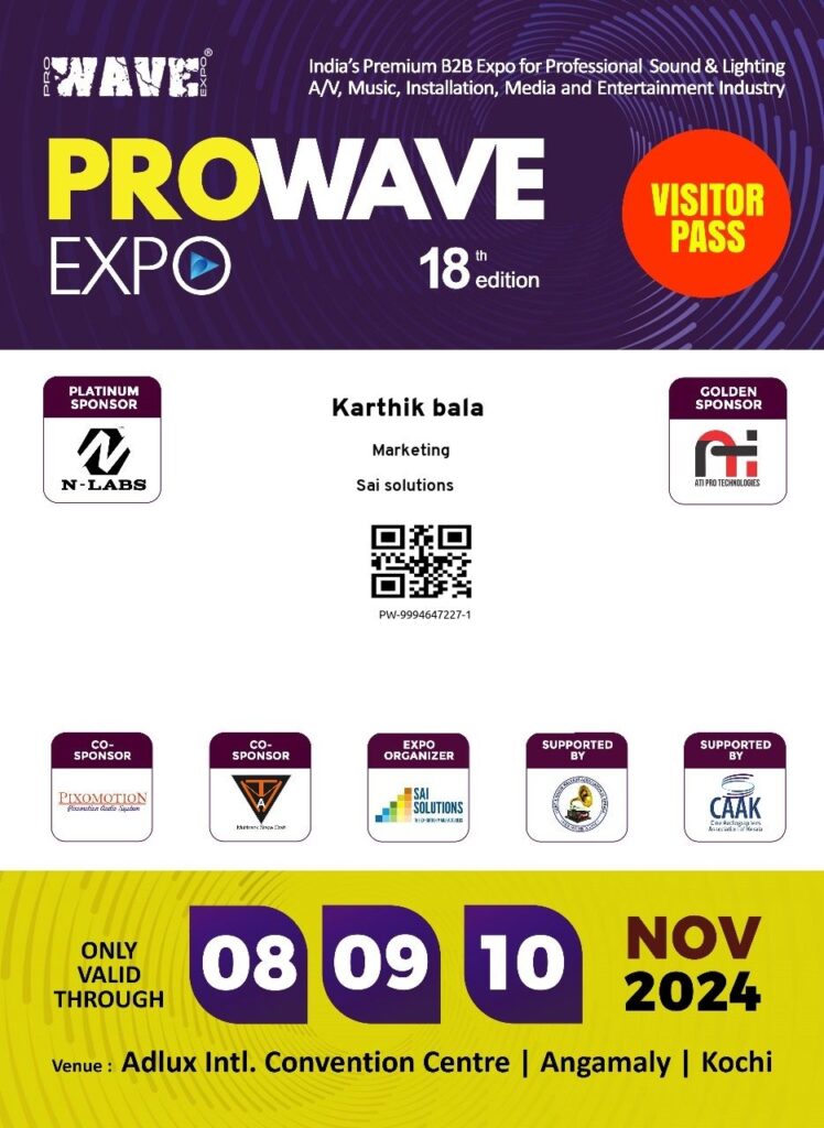 PRO Wave Expo - Multitrack stage craft